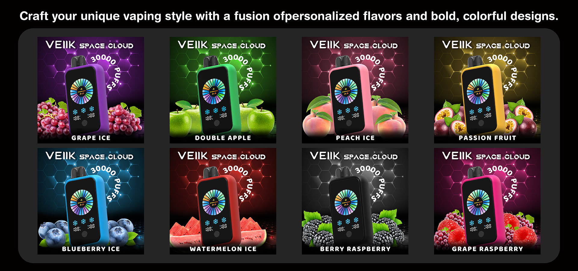VEIIK Space Cloud 30000 Puffs – VEIIK